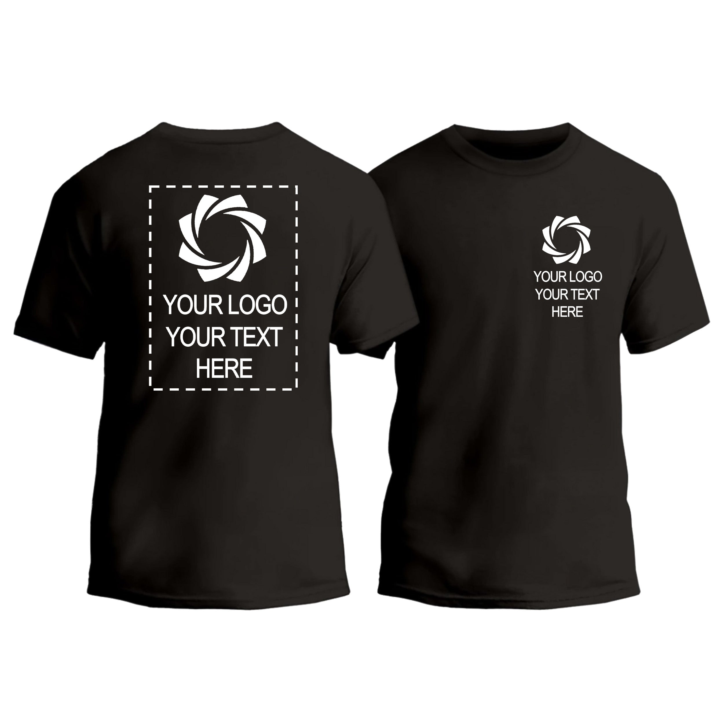 Custom Double Side T-Shirt, Design Your Own Personalized Tee, Custom ...